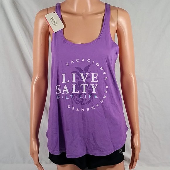 Salt Life | Tops | Salt Life Womens Permanent Vacation Tank ...